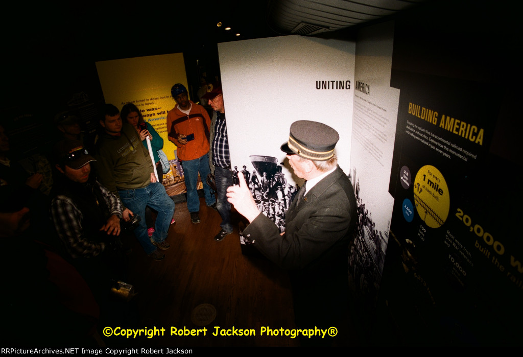 "Experience Union Pacific" display at Ogden museum